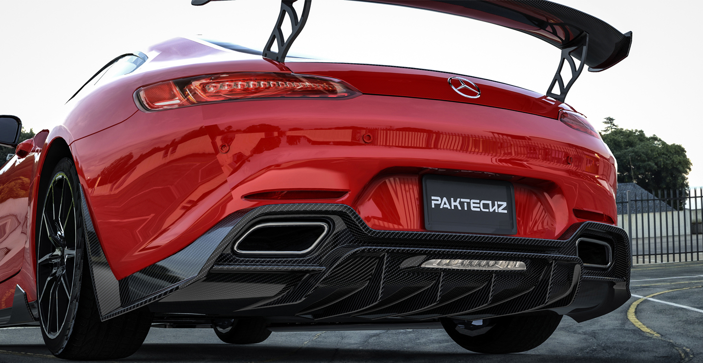 BENZ AMG GT Paktechz Rear Diffuser,Benz AMG GT（C190） Paktechz ...