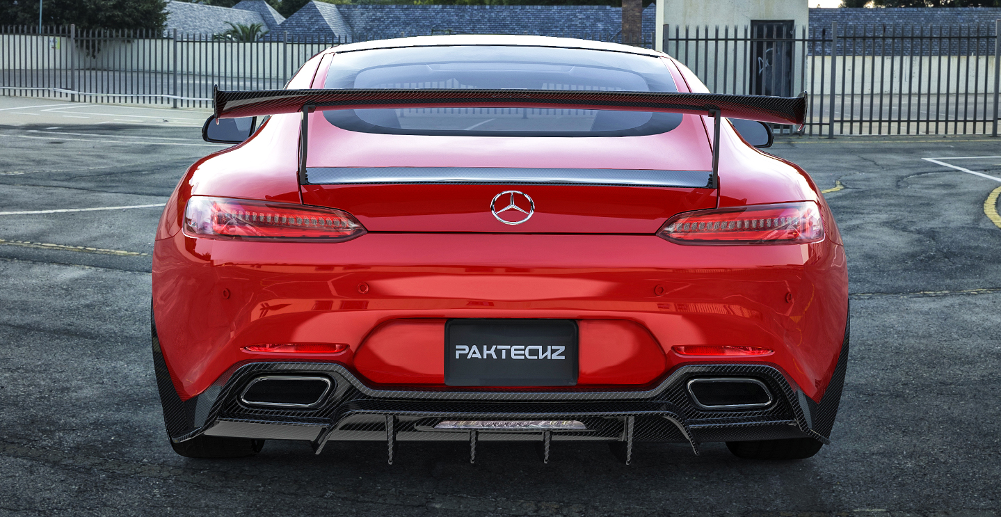 BENZ AMG GT Paktechz Rear Diffuser,Benz AMG GT（C190） Paktechz ...