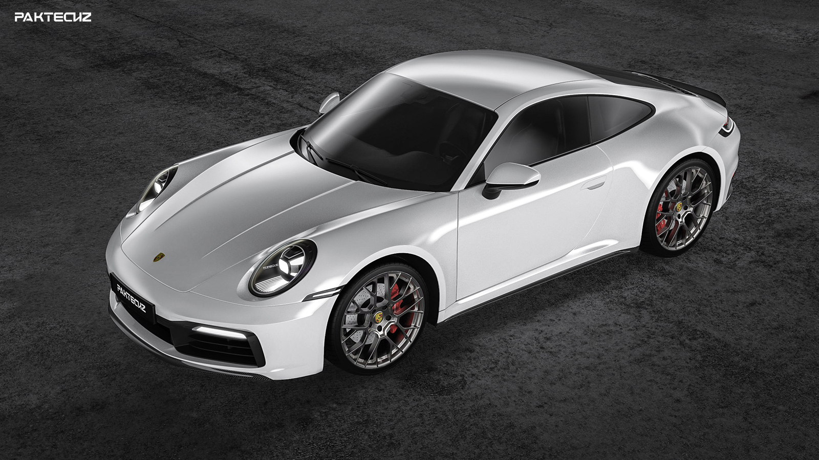 Porsche 992 Paktechz Front Splitter,Porsche 992 Paktechz Aerodynamics Kit