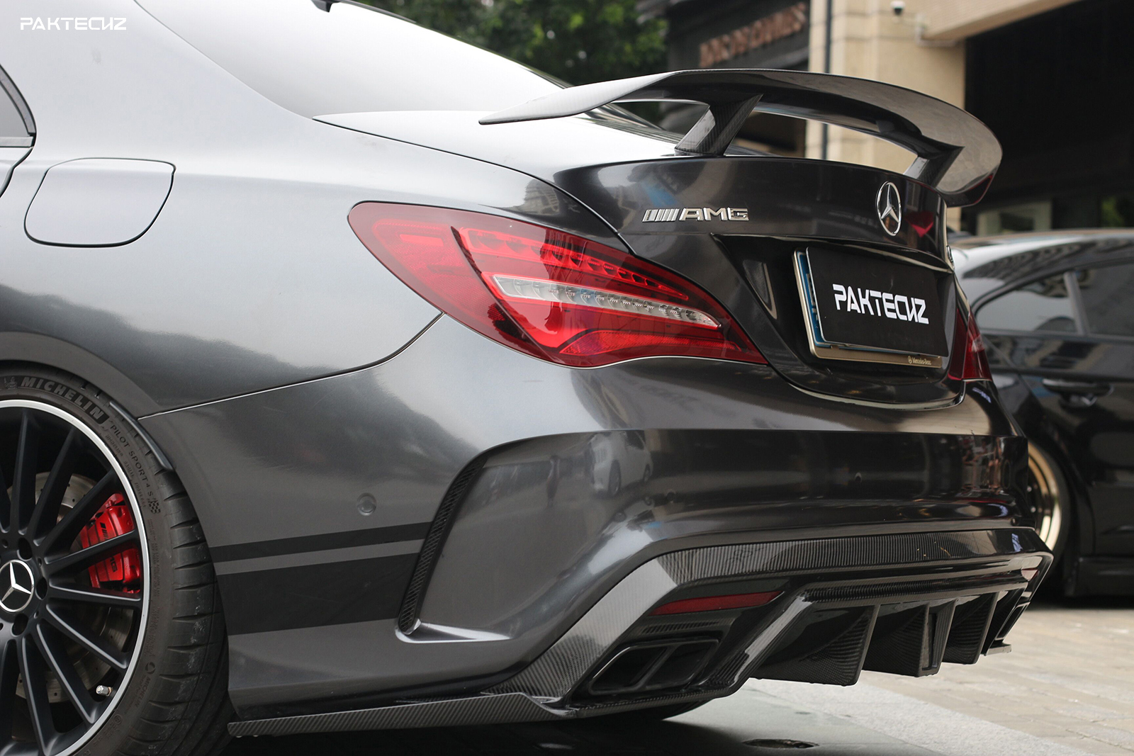 Benz CLA-Class Paktechz Front Splitter,Benz CLA-Class（W117） Paktechz ...