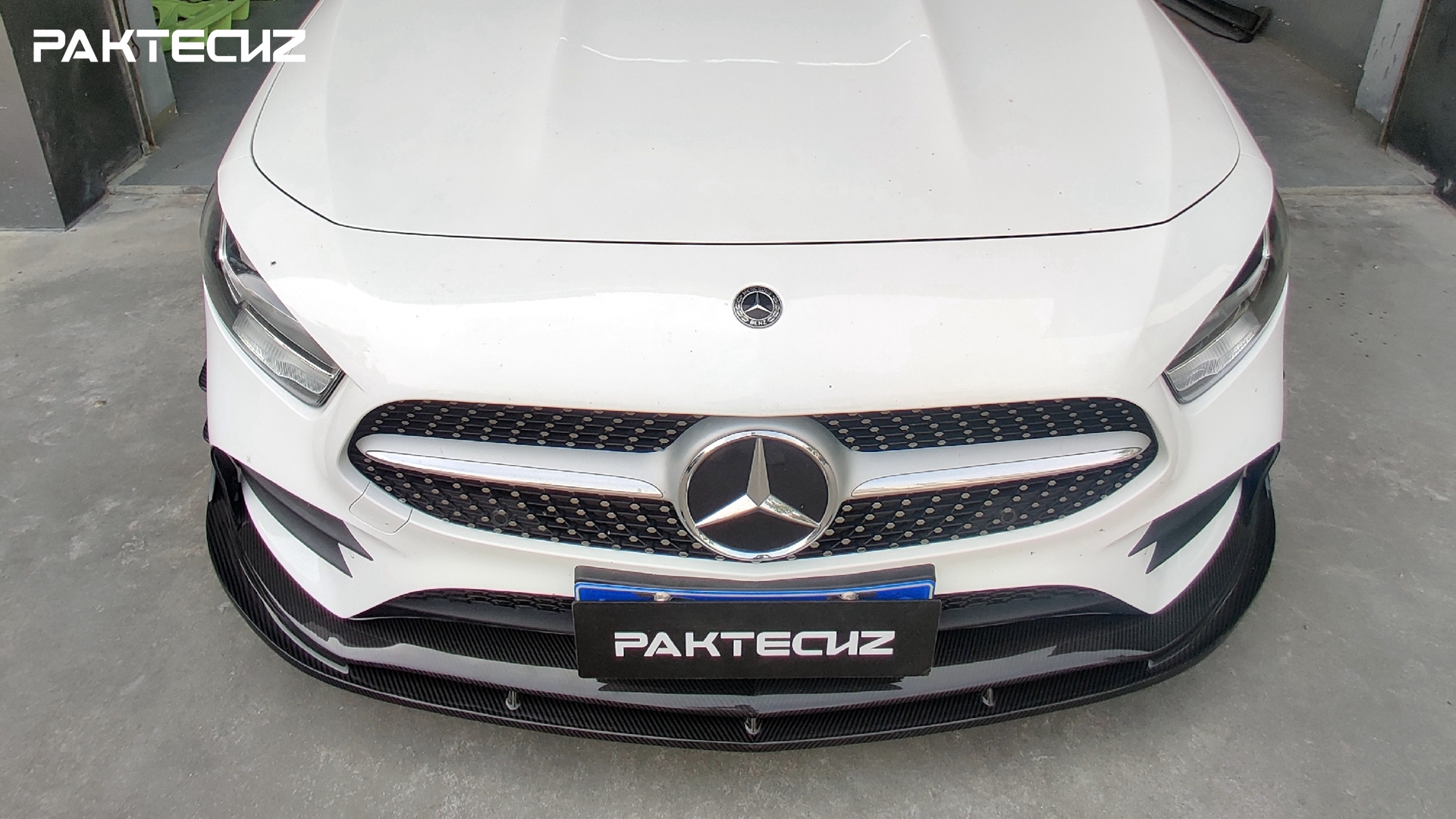 Benz A-Class A250 A260 A35 Paktechz Side Front Canards,A Class W177 (2019)