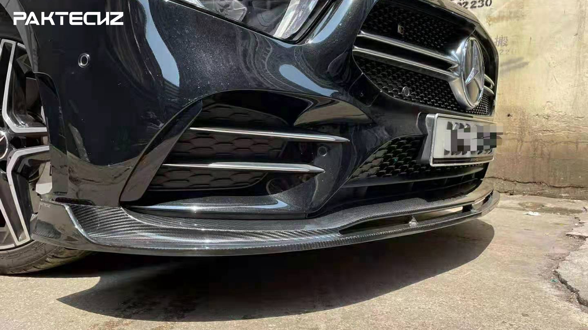 Benz A-Class A250 A260 A35 Paktechz Side Front Canards,A Class W177 (2019)