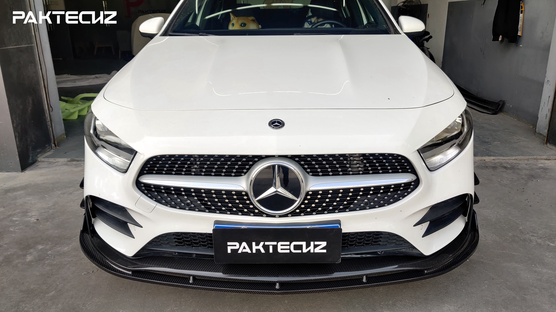 Benz A-Class A250 A260 A35 Paktechz Side Front Canards,A Class W177 (2019)