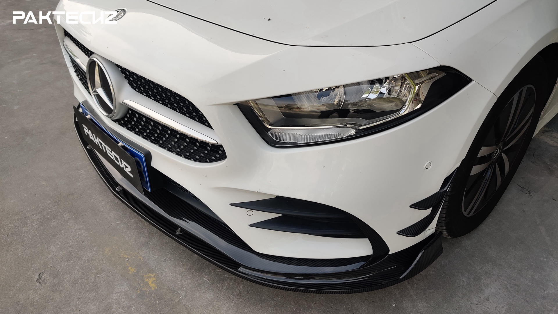 Benz A-Class A250 A260 A35 Paktechz Side Front Canards,A Class W177 (2019)
