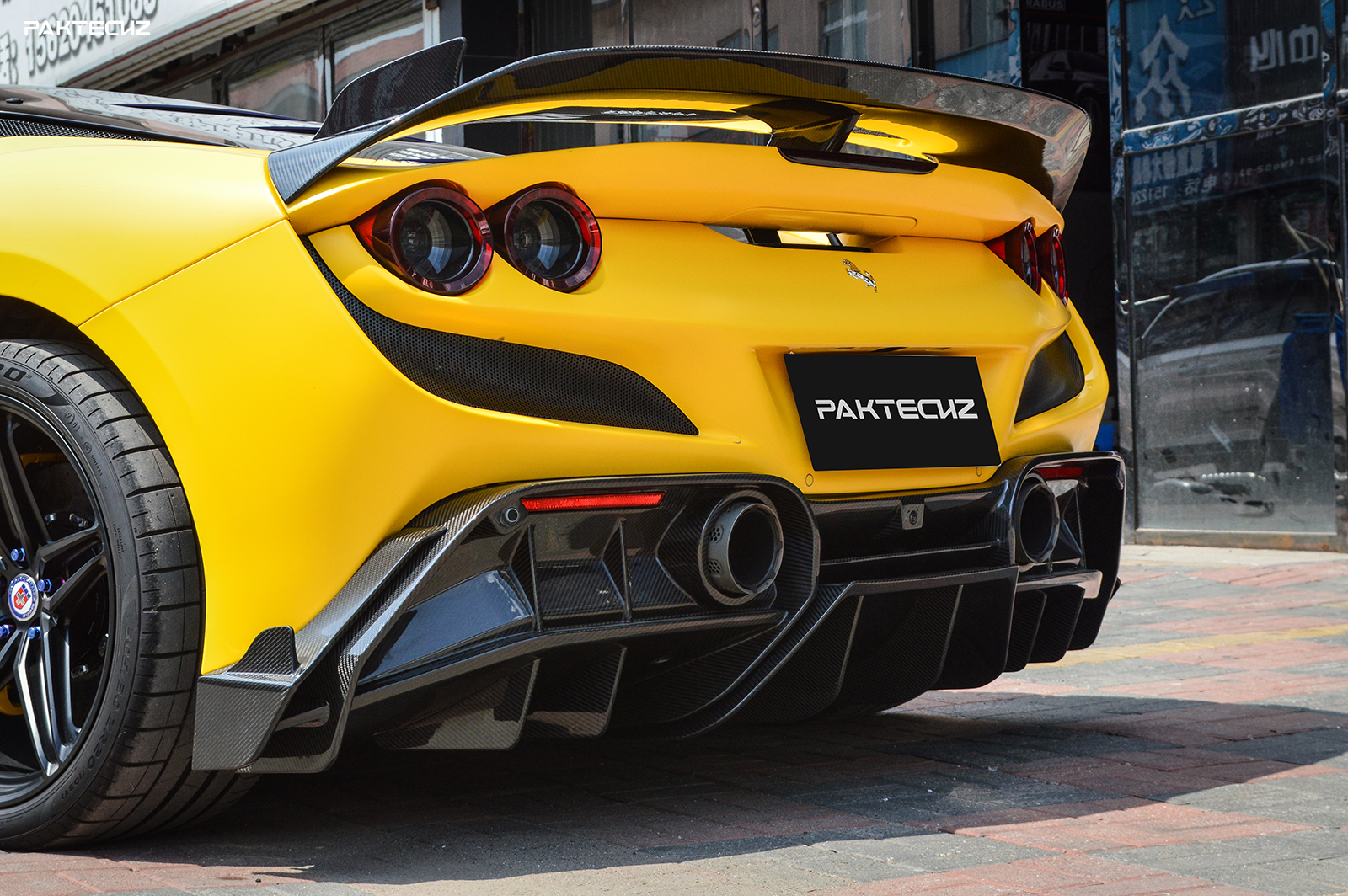 Ferrari F8 Paktechz Front Splitter,Ferrari F8 Paktechz Aerodynamics kit