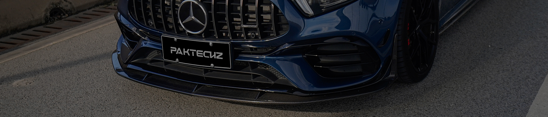 Benz A-Class A45 Paktechz Front Splitter,A CLASS W177 (2019)
