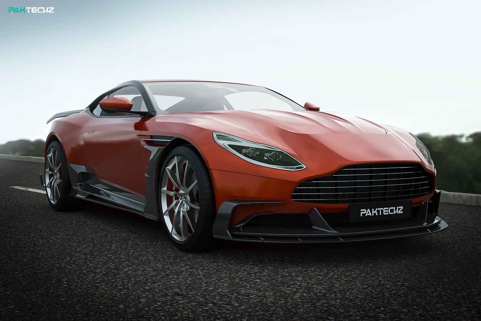 Aston Martin BD11 Paktechz Front Splitter,Aston Martin BD11 Paktechz ...