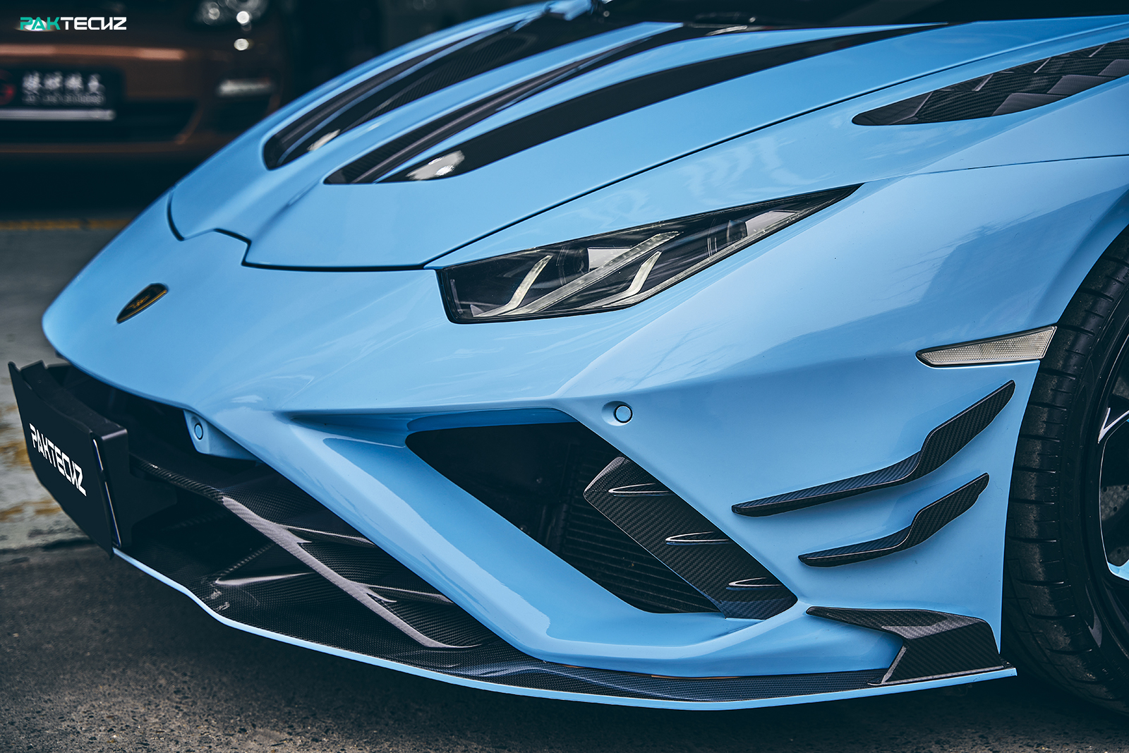 Lamborghini Huracan EVO Paktechz Front Splitter,Lamborghini Huracan EVO ...