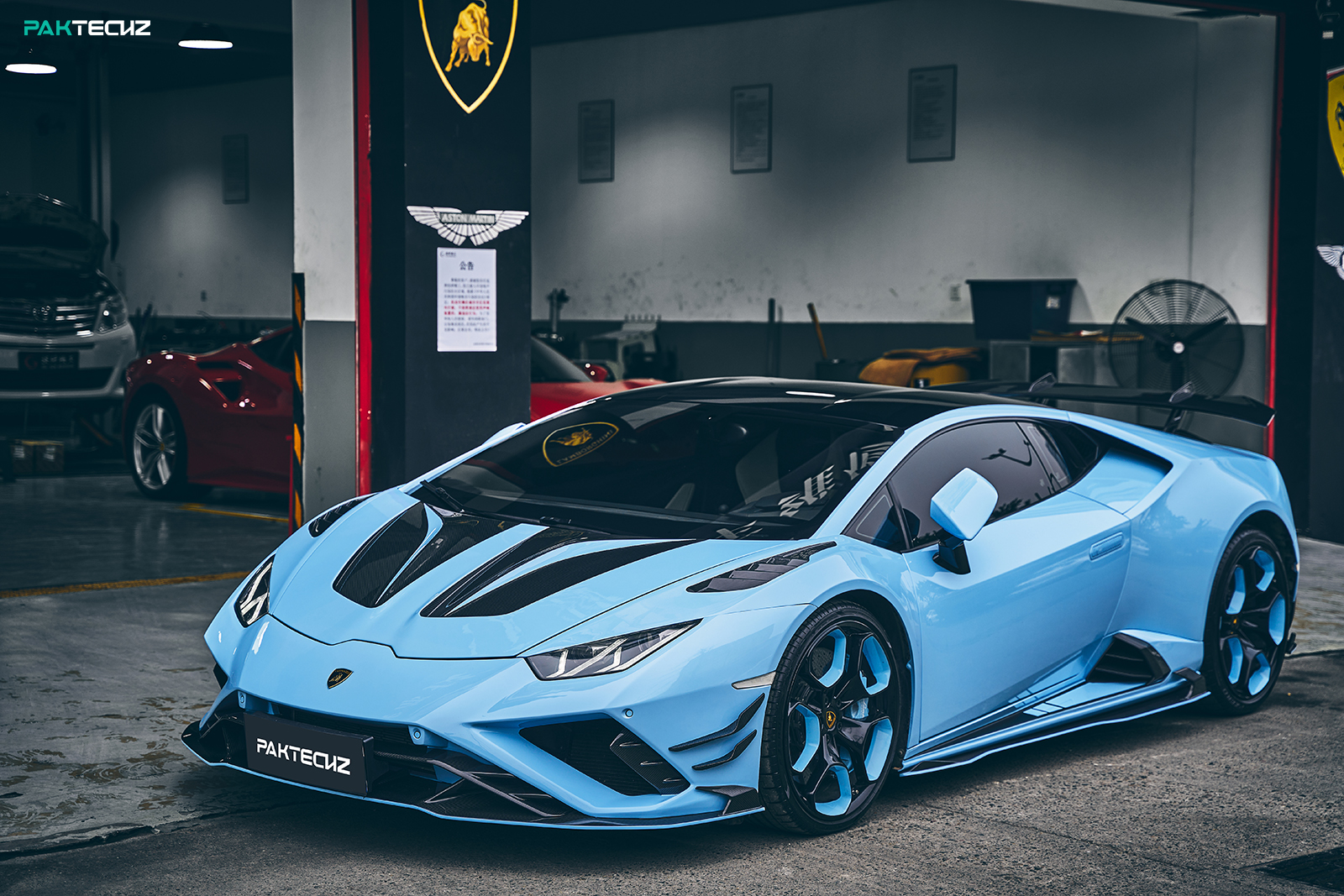 Lamborghini Huracan EVO Paktechz Front Splitter,Lamborghini Huracan EVO ...